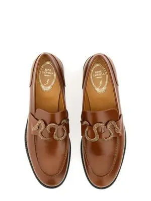 Rene Caovilla Morgana Loafer - Cream