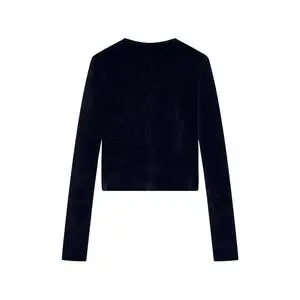 Giorgio Armani Fitted Chenille-effect Zip Jacket - Blue