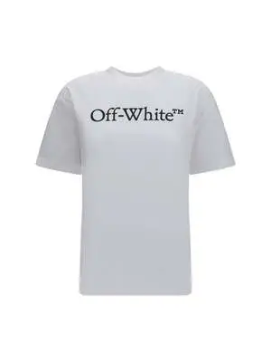 Off-White Big Logo Bookish T-shirt - White