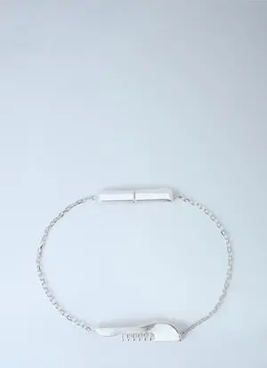 Bottega Veneta Sterling Chain Bracelet - Silver