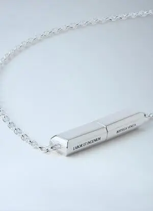 Bottega Veneta Sterling Chain Bracelet - Silver