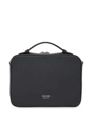 FERRAGAMO Gancini Leather Crossbody Bag