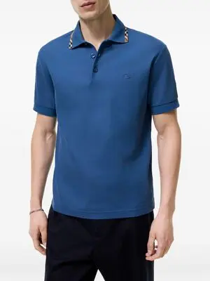 Burberry Logo Cotton Polo Shirt