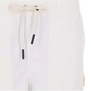 Moncler Logo Shorts - White
