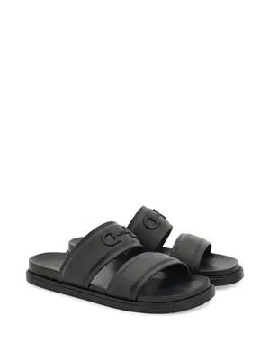 FERRAGAMO Gancini Slide Sandals - Multicolor