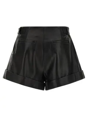 Sportmax Spxvasaio Leather Shorts