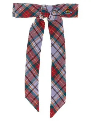 VIVIENNE WESTWOOD Tartan Hair Clip - Multicolor