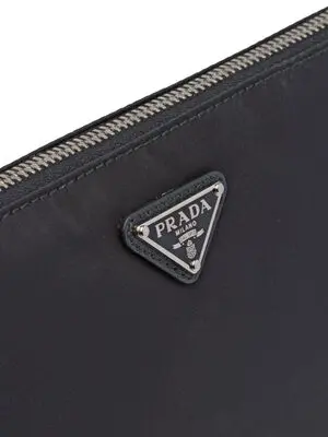 Prada Re-nylon And Saffiano Pouch