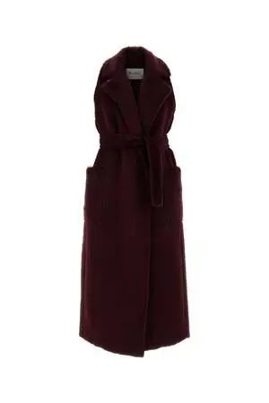 Max Mara Belted Vest - Red