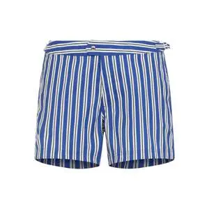 TOM FORD Regimental Stripe Swim Shorts - Blue