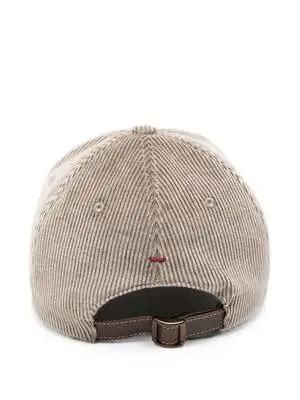 Brunello Cucinelli Logo Cotton Baseball Cap