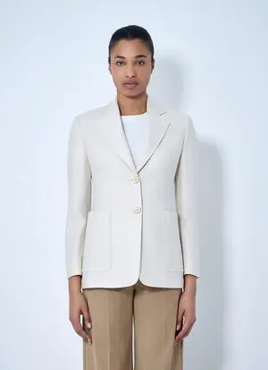 Max Mara Tailored Blazer - Cream