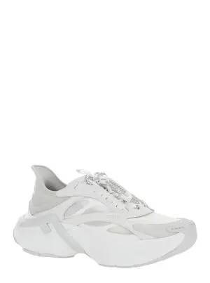 Fendi F-light Low Top Sneaker - White