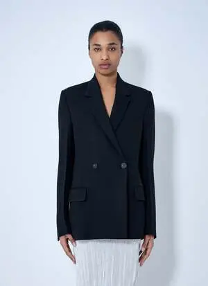 TOTEME Double-breasted Blazer - Black
