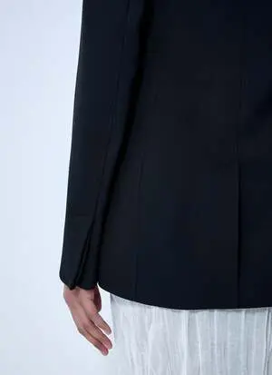 TOTEME Double-breasted Blazer - Black