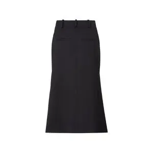 Fendi Wool Straight Skirt