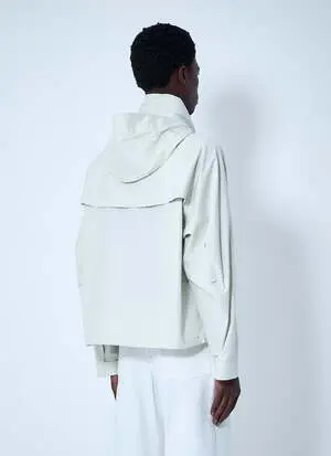 LEMAIRE High-collar Utility Jacket - White