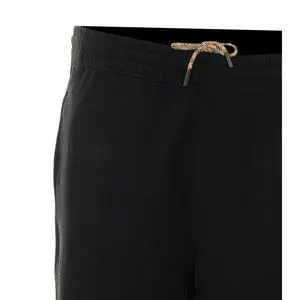 Burberry Check Trim Pants - Black