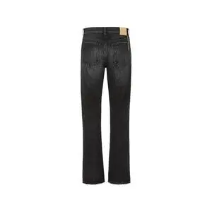 Fendi Denim Regular And Straight-leg Jeans - Black