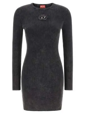 DIESEL® M-anchorage-ls' Dress - Black