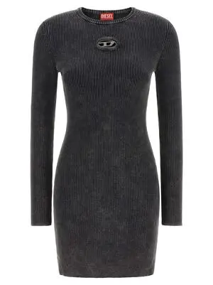 DIESEL® M-anchorage-ls' Dress - Black