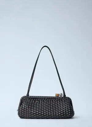 Jacquemus La Grande Pochette Salon Clutch Bag - Brown