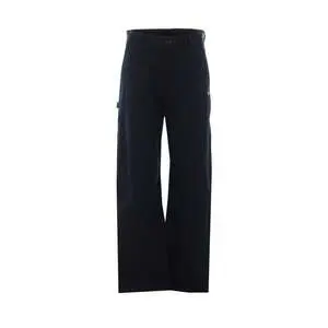 Loewe Embroidered Double L Pants - Blue