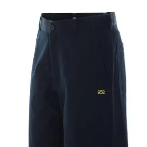 Loewe Embroidered Double L Pants - Blue