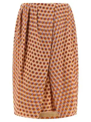Dries Van Noten Saronga Bis' Skirt - Multicolor