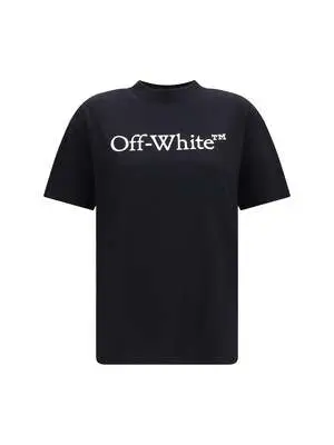 Off-White Big Logo Bookish T-shirt - Black