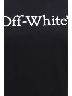 Off-White Big Logo Bookish T-shirt - Black