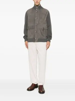 Brunello Cucinelli Padded Leather Jacket