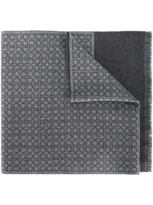 FERRAGAMO Wool Scarf - Multicolor