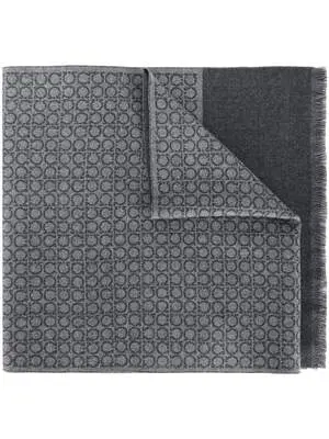 FERRAGAMO Wool Scarf - Multicolor