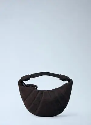 LEMAIRE Mini Fortune Croissant Handbag - Brown