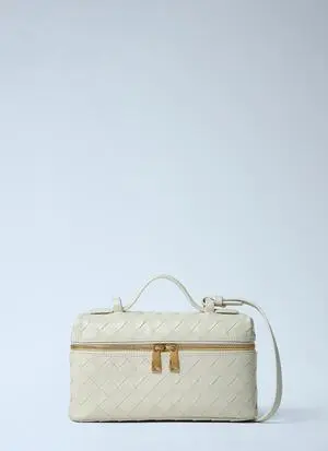 Bottega Veneta Bang Bang Crossbody Bag - White