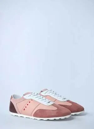 Marni Softy Soccer Leather Sneakers