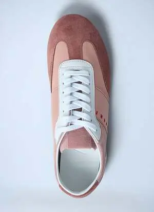 Marni Softy Soccer Leather Sneakers