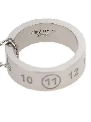 MAISON MARGIELA Numeric Necklace - Silver