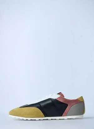 Marni Softy Soccer Leather Sneakers