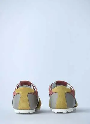 Marni Softy Soccer Leather Sneakers