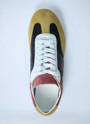 Marni Softy Soccer Leather Sneakers