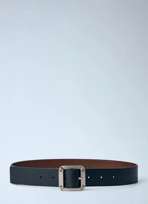 Acne Studios Textured Reversible Leather Belt