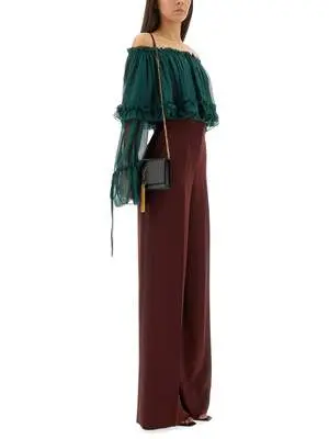 Saint Laurent Blue In Silk