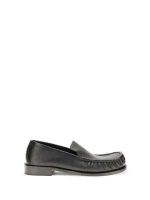 Dries Van Noten Leather Loafers - Black