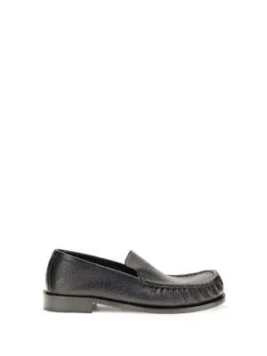 Dries Van Noten Leather Loafers - Black