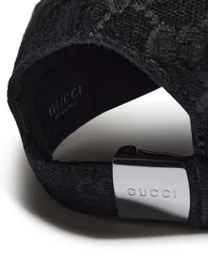 Gucci Web Detail Gg Baseball Cap