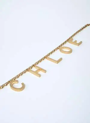 Chloé Logo Motif Belt