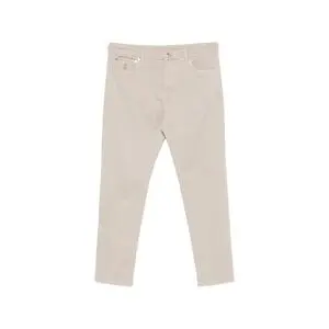 Brunello Cucinelli Straight-leg Jeans - Cream