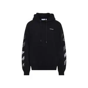 Off-White Metal Arrow Skate Hoodie - Black